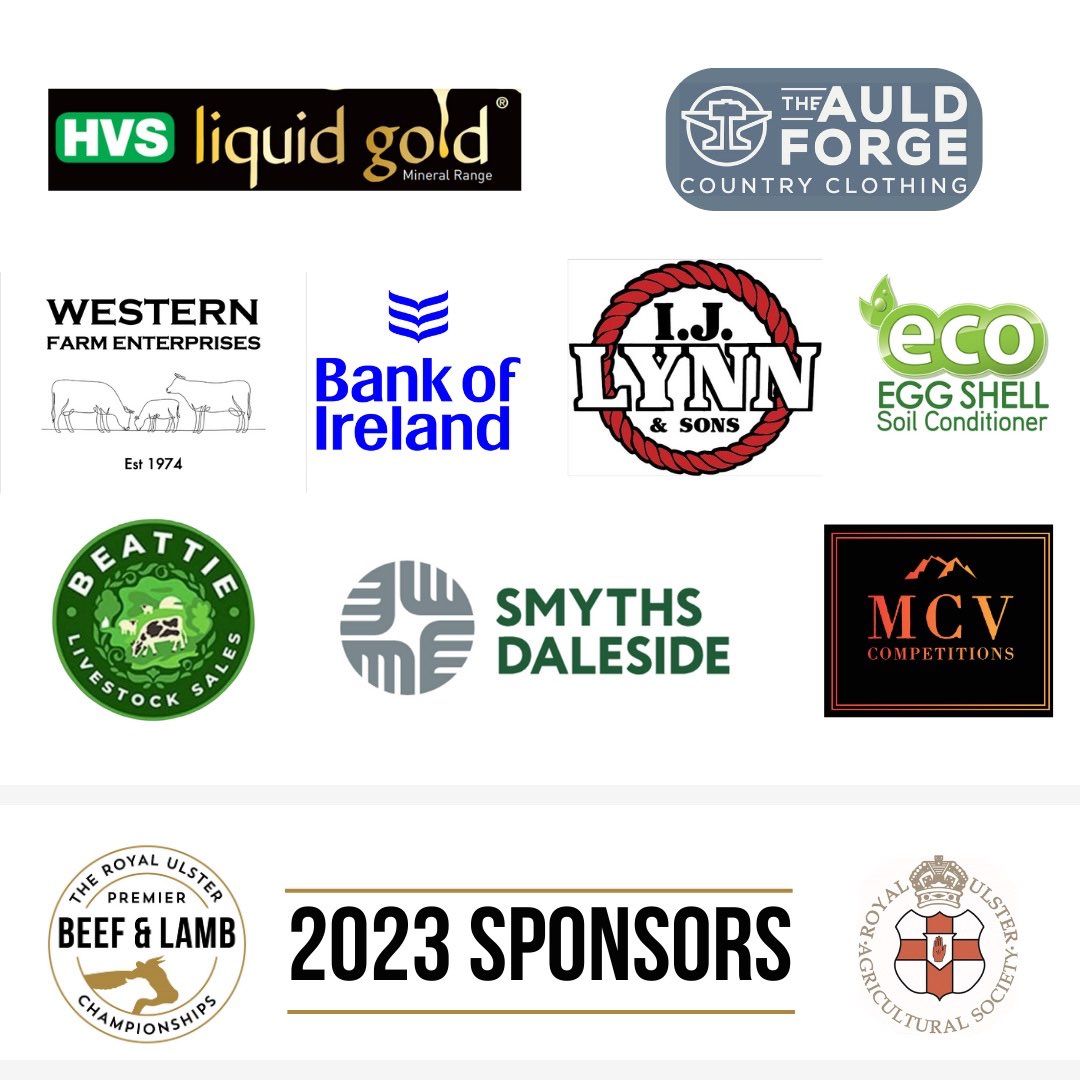 2023 Sponsors | Royal Ulster Agricultural Society
